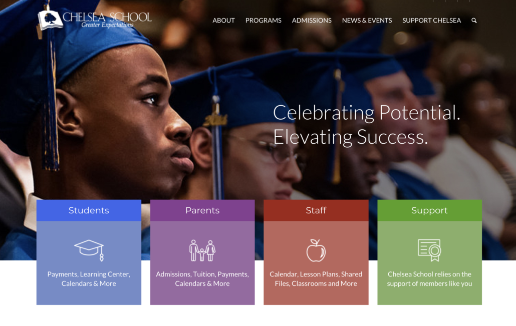 Welcome to Our New Website! - Chelsea School